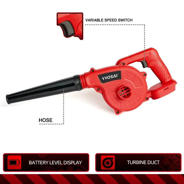 VVOSAI Cordless Leaf Blower Electric Air Blower Cordless Garden Tools – mickcara