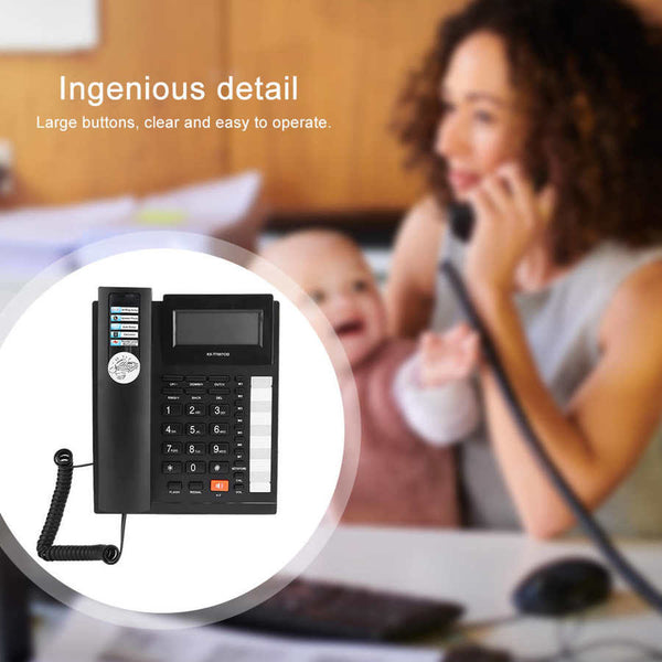 KX T7007 Dual Interface Caller ID Large Buttons Home Office Telephone – mickcara