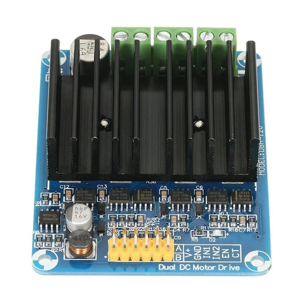 30A DC 5V-12V Motor Control Module H Bridge Dual Channel Drive Contro ...