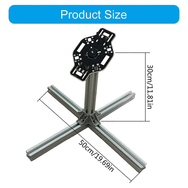 STM32 Quadcopter PID Calibration Stand, Aluminum Tuning Debugging Fram ...