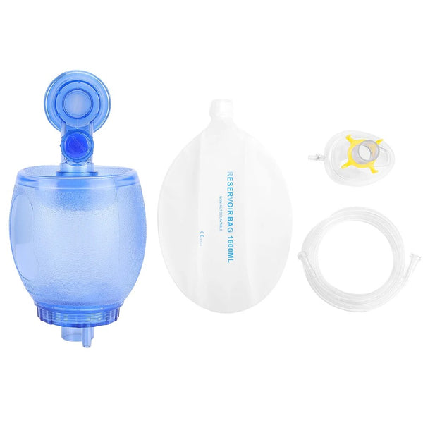 PVC Self-help Manual Resuscitator Bag Kit For Simple Breathing Apparat ...