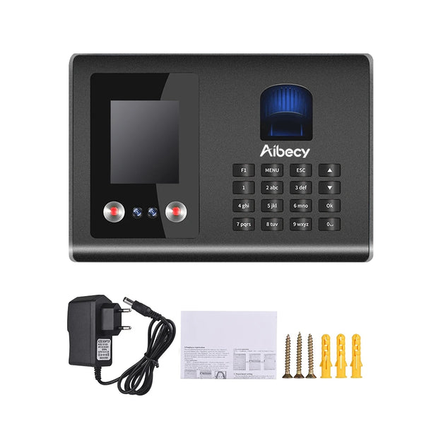 Intelligent Attendance hine Face Fingerprint Password Recognition Mix ...