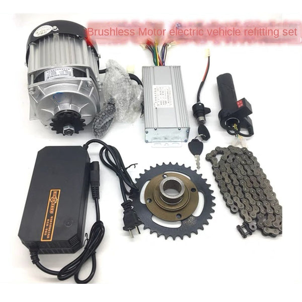 500/1000W human-powered to electric vehicle booster brushless motor co ...