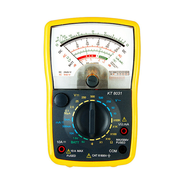 KT8031 Precision Pointer Display AC/DC 500V 10A 20MΩ High Sensitivity ...