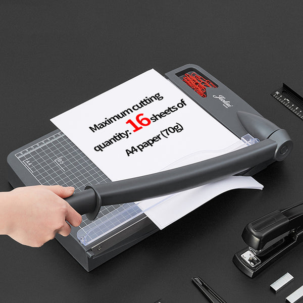 Mini Trimmer Guillotine A4 Cut Length Desktop Cutting hine with Securi ...