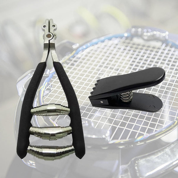 Clamping Tool Badminton Starting Stringing Clamp Wide Head Squash Rack ...