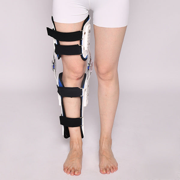 Adjustable Hinged Orthopedic Knee Leg Brace Protector Post Surgery Bon ...