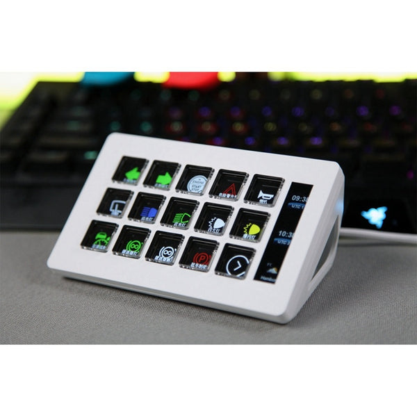 Stream Deck Visual Keyboard LCD 15 Keys Live Content Creation Controll ...