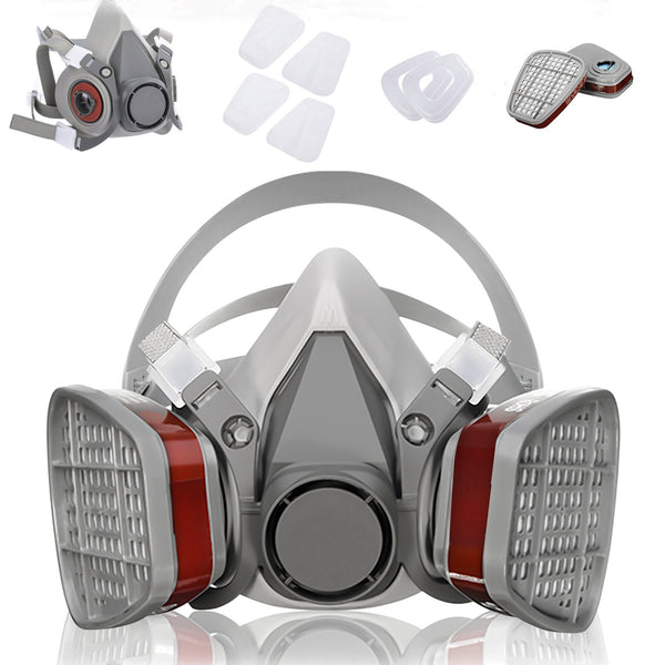 NASUM M101 Gas Mask Half Mask NASUM for Painting Dust Chemicals Machi ...