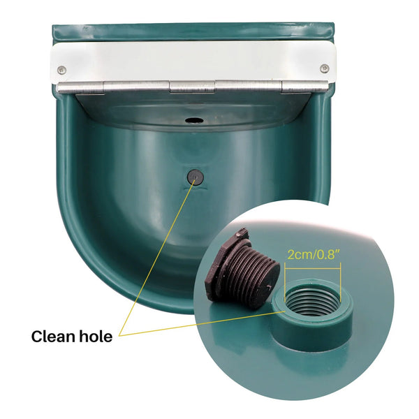 Automatic Animal Cow Dog Water Feeding Bowl Float Valve Cattle Drinke ...