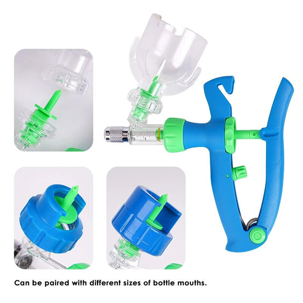 Automatic Continuous Syringe Animal Adjustable Syringe Chicken Bird P ...