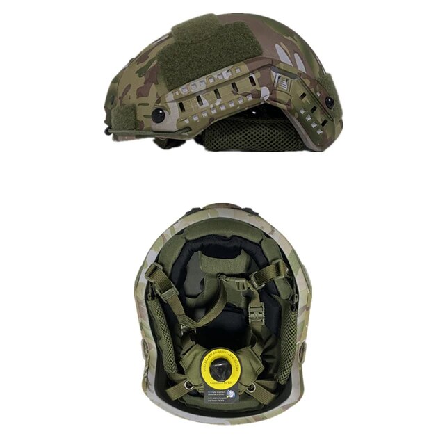 Ballistic ACH High Cut Tactical Helmet PE High Quality Ballistic Helm ...