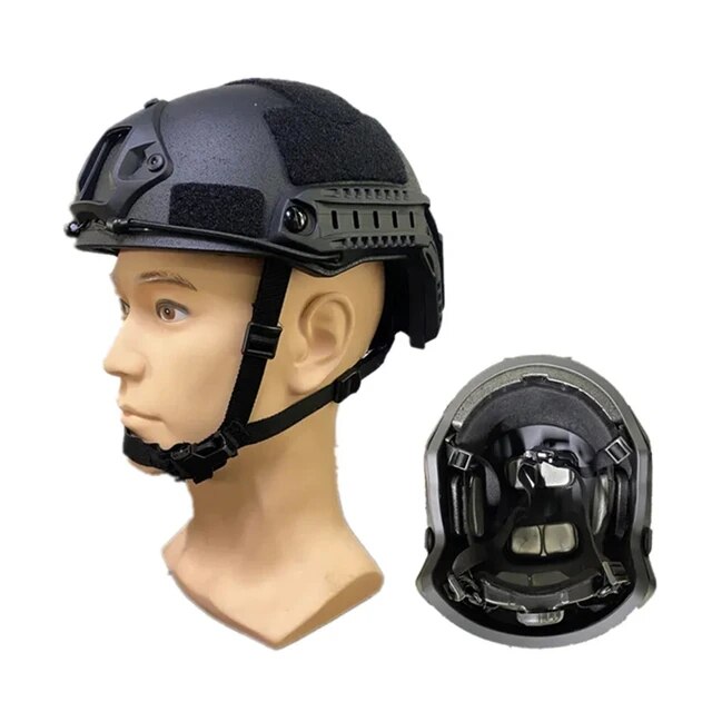 Ballistic ACH High Cut Tactical Helmet PE High Quality Ballistic Helm ...