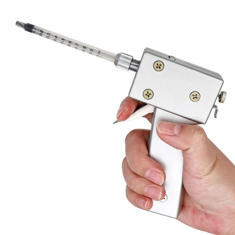 Chicken Continuous Insemination Gun Kit Poultry Semen Equipments Adap ...