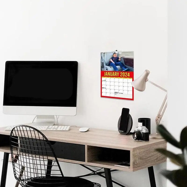 Funny Wall Calendars For 2024 2024 Noted Monthly Planning Calendar Ho ...