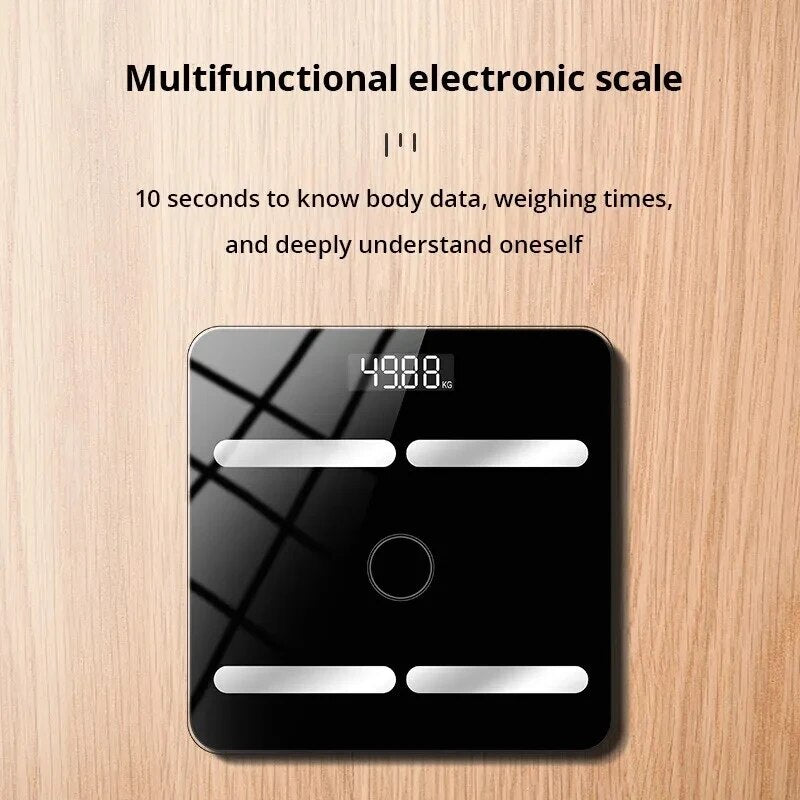 New Bluetooth Smart Body Fat Scale Charging Electronic Scale Body Sca ...