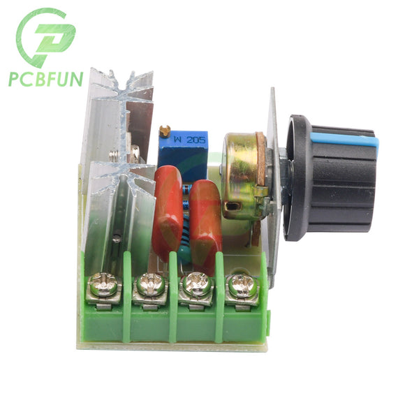 2000W Electrical Speed Controller Motor Control Board AC 50-220V Adjus ...