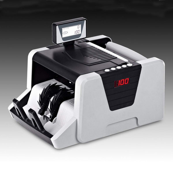 Dual screen display of counting verification machine, multi country cu ...