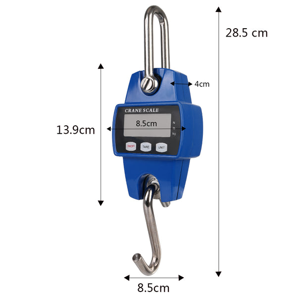 Heavy Duty Hanging Hook Scales Crane Scale Electronic Digital Stainles ...