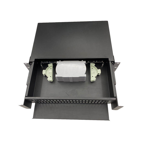 19 inch 24cores SC APC ODF Pull type optical fiber distribution frame ...