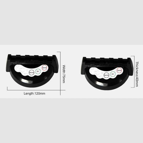 Wireless service waiter remote call bell system – mickcara
