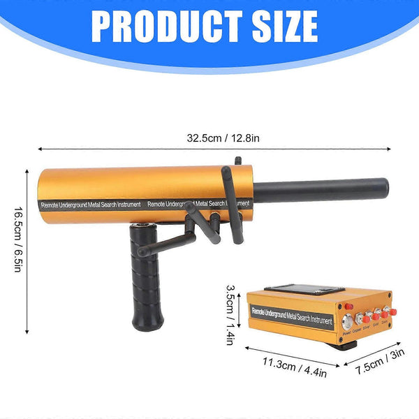 Advanced Metal Detectors 1500M Long ranges Waterproof Aluminum Detecti ...
