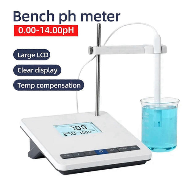 4 Inches Benchtop Digital PH Testing Meter PH Meter Laboratory Analysi ...