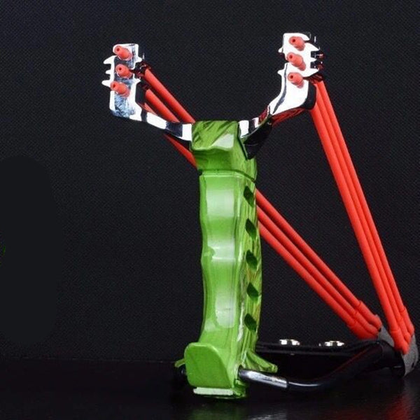 2022 Great Power Slingshot Catapult Hunting Slingshot Outdoor Full Met ...