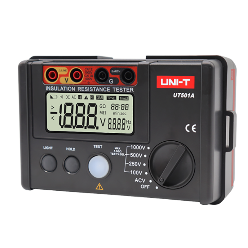 UT501A insulation resistance tester Digital megger 250V/1000V/500v meg ...