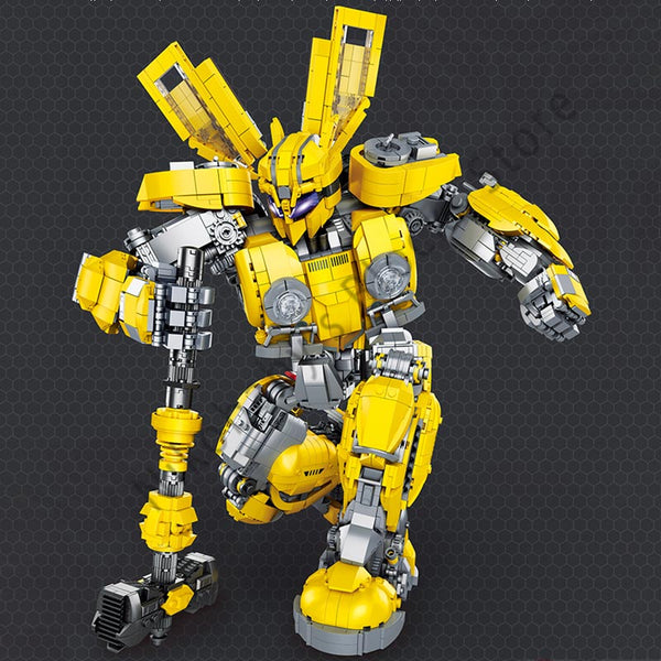 3580PCS Bumblebee Deformed Robot Building Blocks DIY Children Christma ...