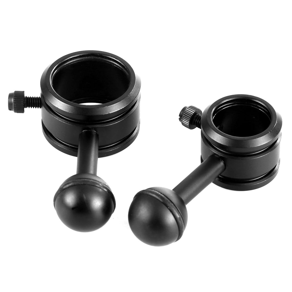 Ball Clamp Diving Flashlight Clamp Mount Bracket With Ball Underwater ...
