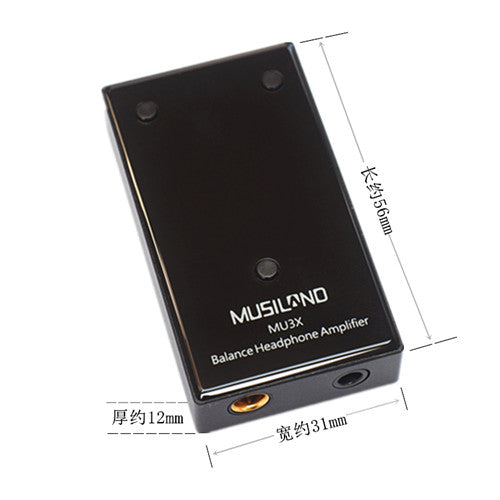 Musiland MU3X decoder 4.4 balance 3.5 single-ended dual-chip mobile ph ...