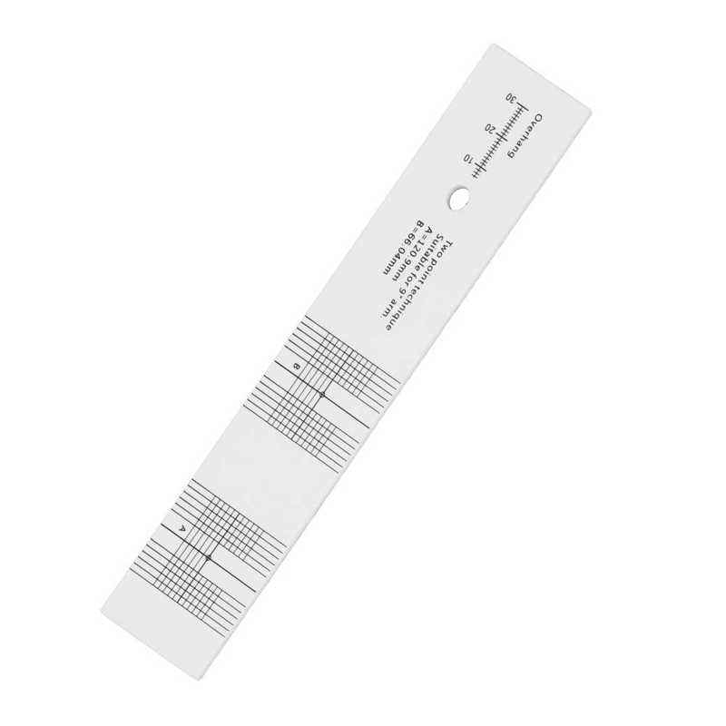 High Accuracy Cartridge Alignment Protractor Tool Acrylic LP Phono Car ...