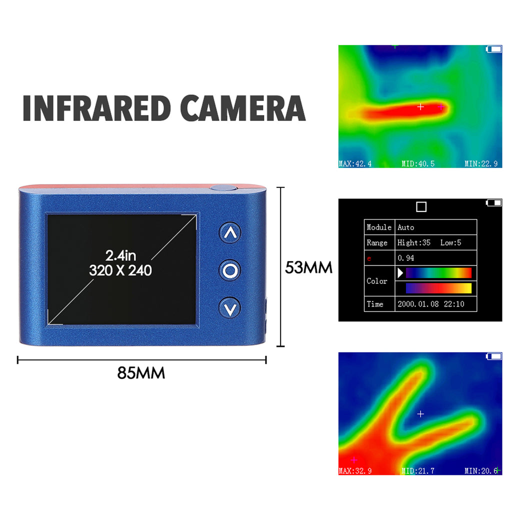 Infrared Thermal Imager HY MLX90640 Thermal Camera Industrial Thermal ...