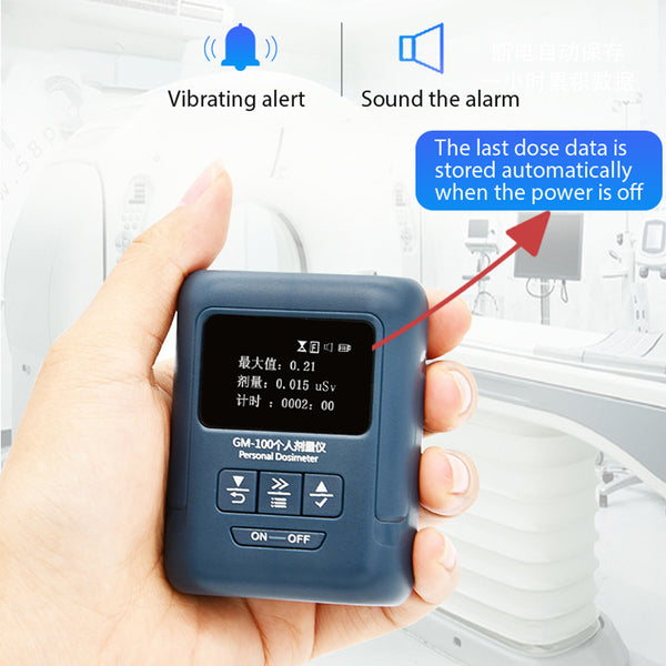 Nuclear Radiation Detector EMF Meter Radiation Dosimeter Radioactive T ...