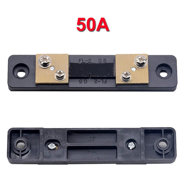 External Shunt 50A/100A Ammeter Shunt Resistor Current Meter Shunt for ...