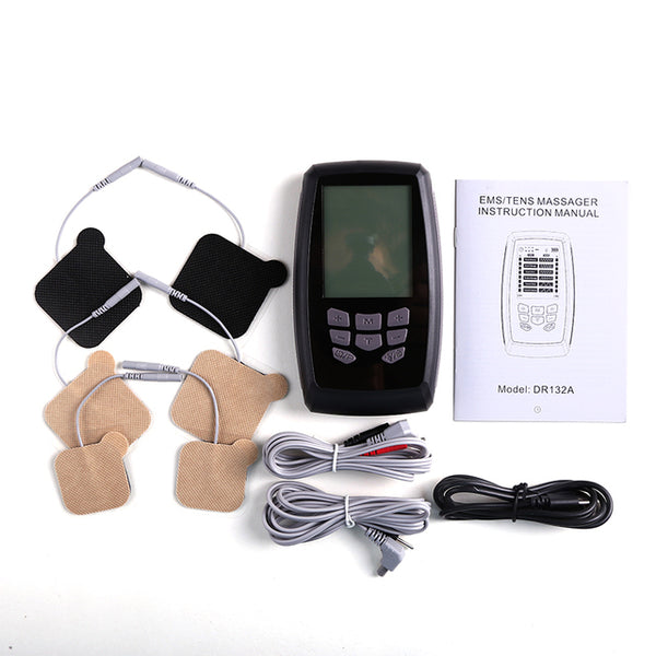 2 Output Channel 24 Modes EMS TENS Unit Digital Therapy Machine Acupun ...