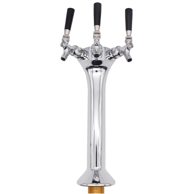 Triple Faucet Cobra Beer Tower (Glycol Lines) Draft Beer Tower Kegging ...