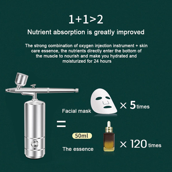 Oxygen Injector Household Spray Hand-held High Pressure Oxygen Injecto ...