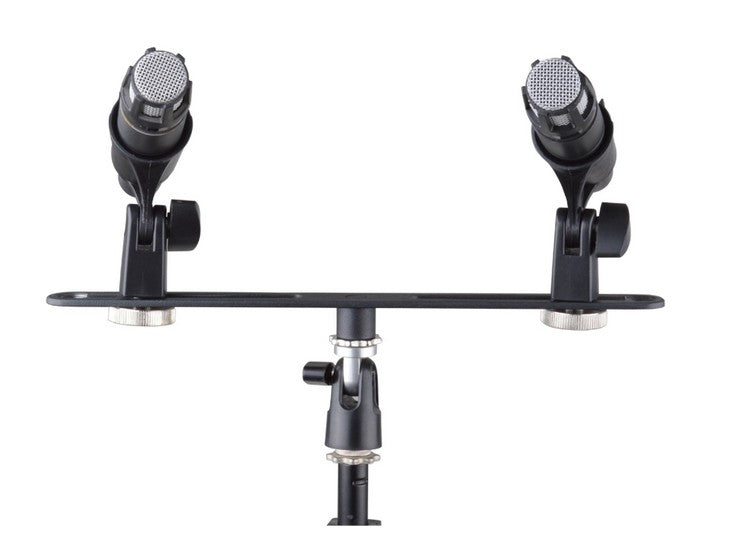 Alctron MAS020 double microphone stand stereo recording dual microphon ...