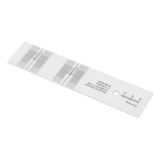 High Accuracy Cartridge Alignment Protractor Tool Acrylic LP Phono Car ...
